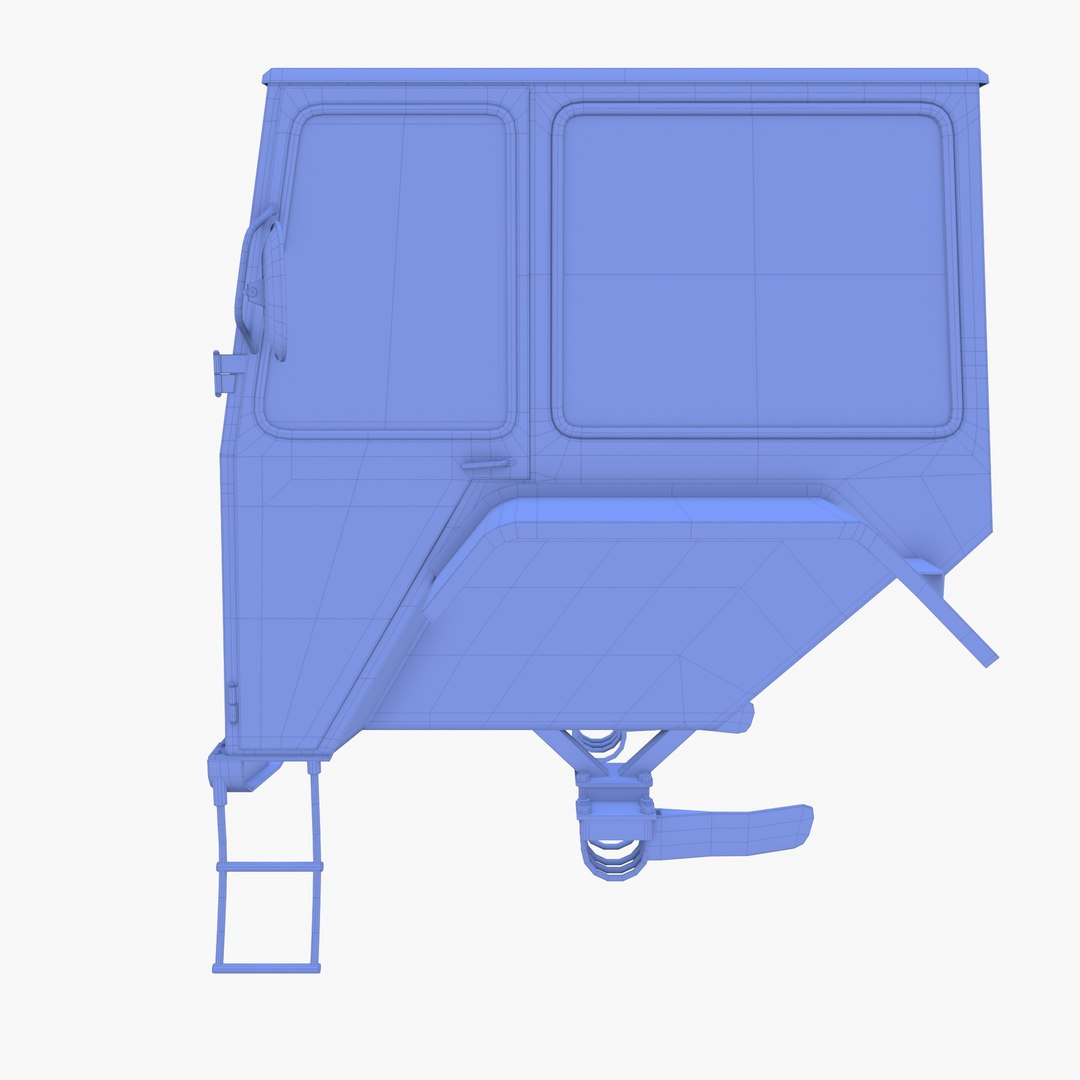 Tractor Cabin 3D Model - TurboSquid 1881658