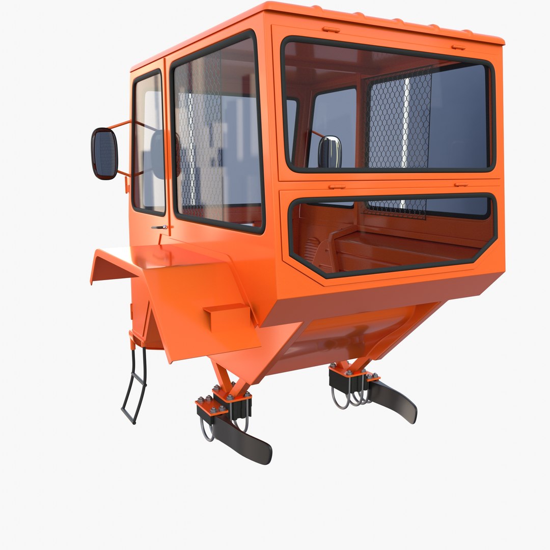 Tractor Cabin 3D Model - TurboSquid 1881658