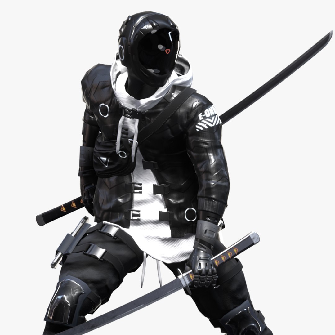 Cyberpunk Azura Robot Character Low Poly model - TurboSquid 1768071