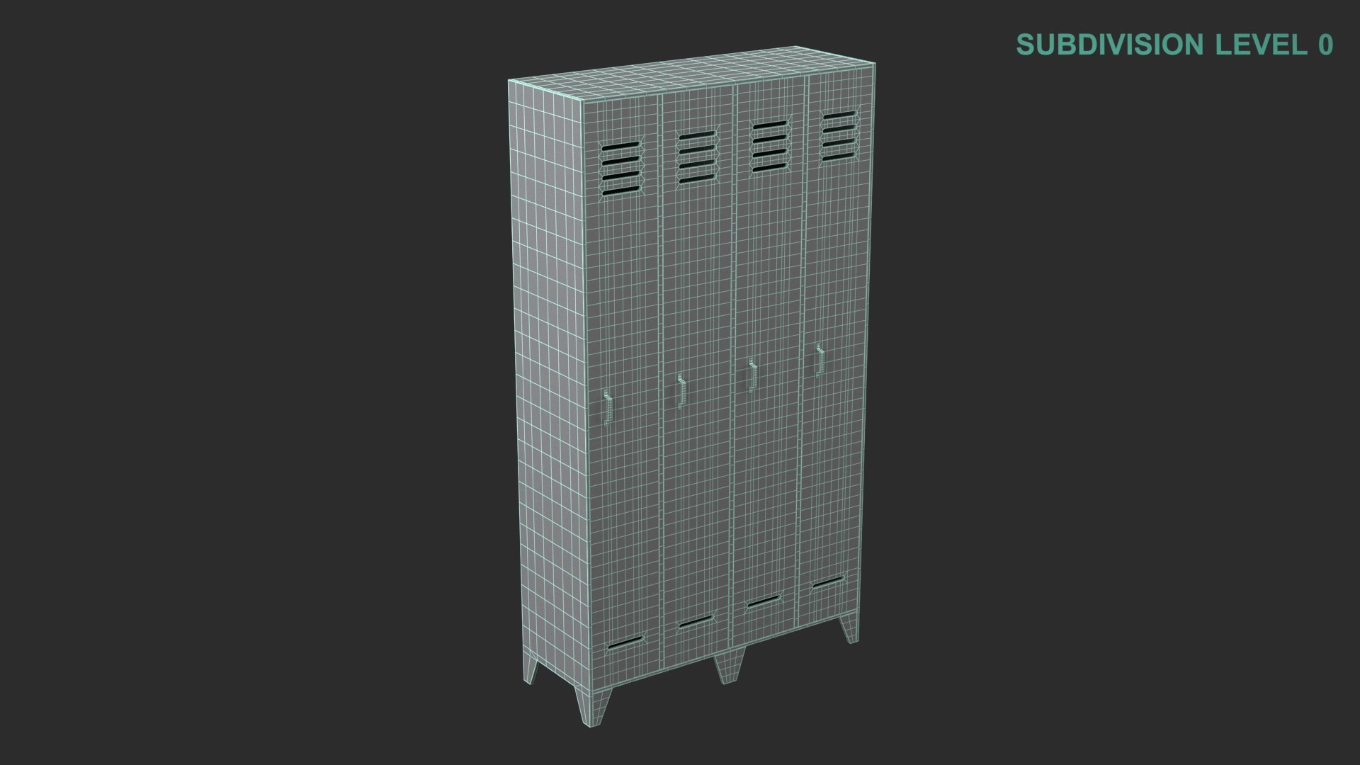 3D Model Locker - TurboSquid 1804757