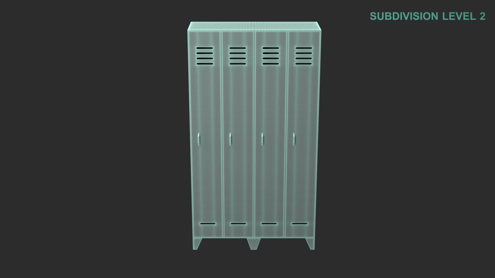 3D Model Locker - TurboSquid 1804757