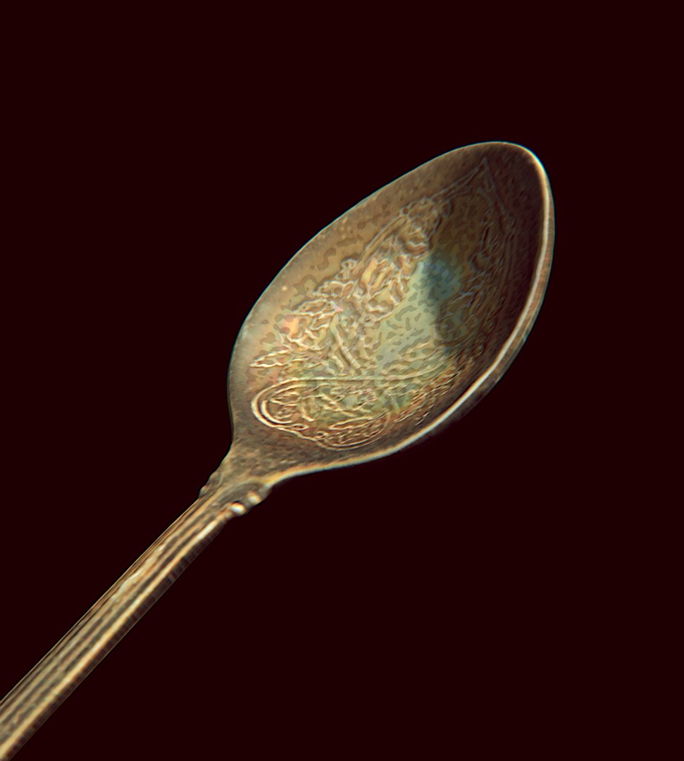Free Max Model Scanned Collectible Spoon
