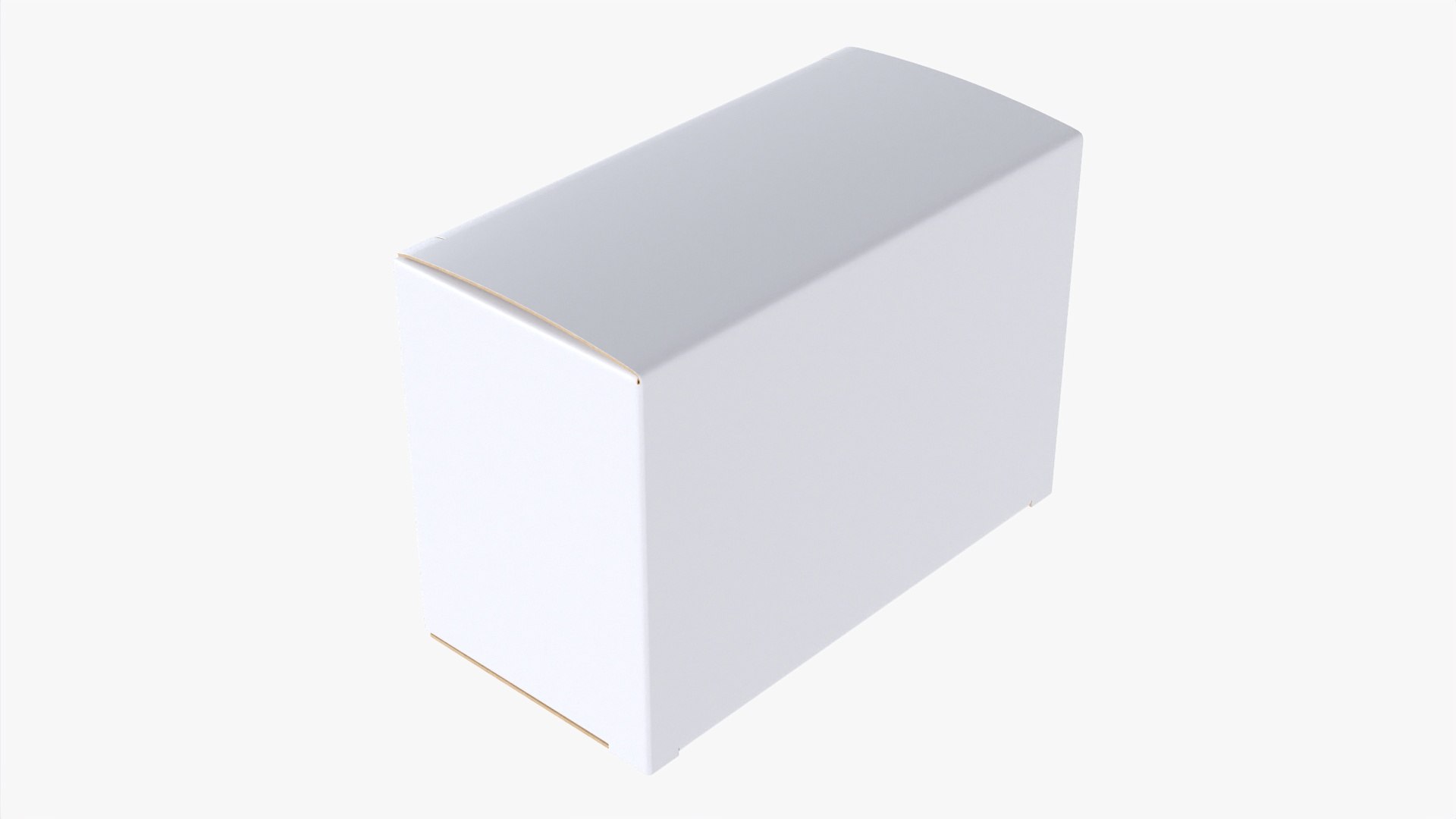Paper Box Mockup 07 3D Model - TurboSquid 1840934
