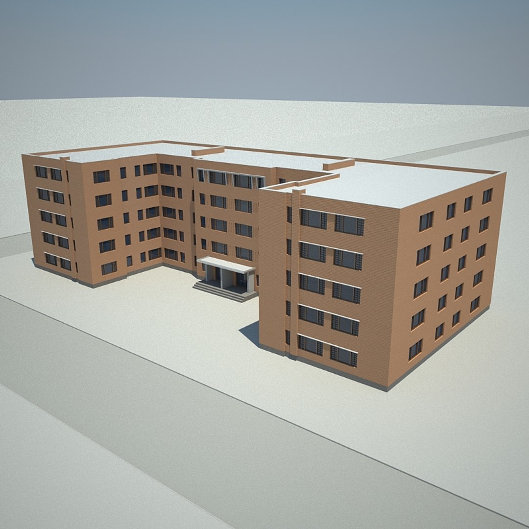 3dsmax Building House 15