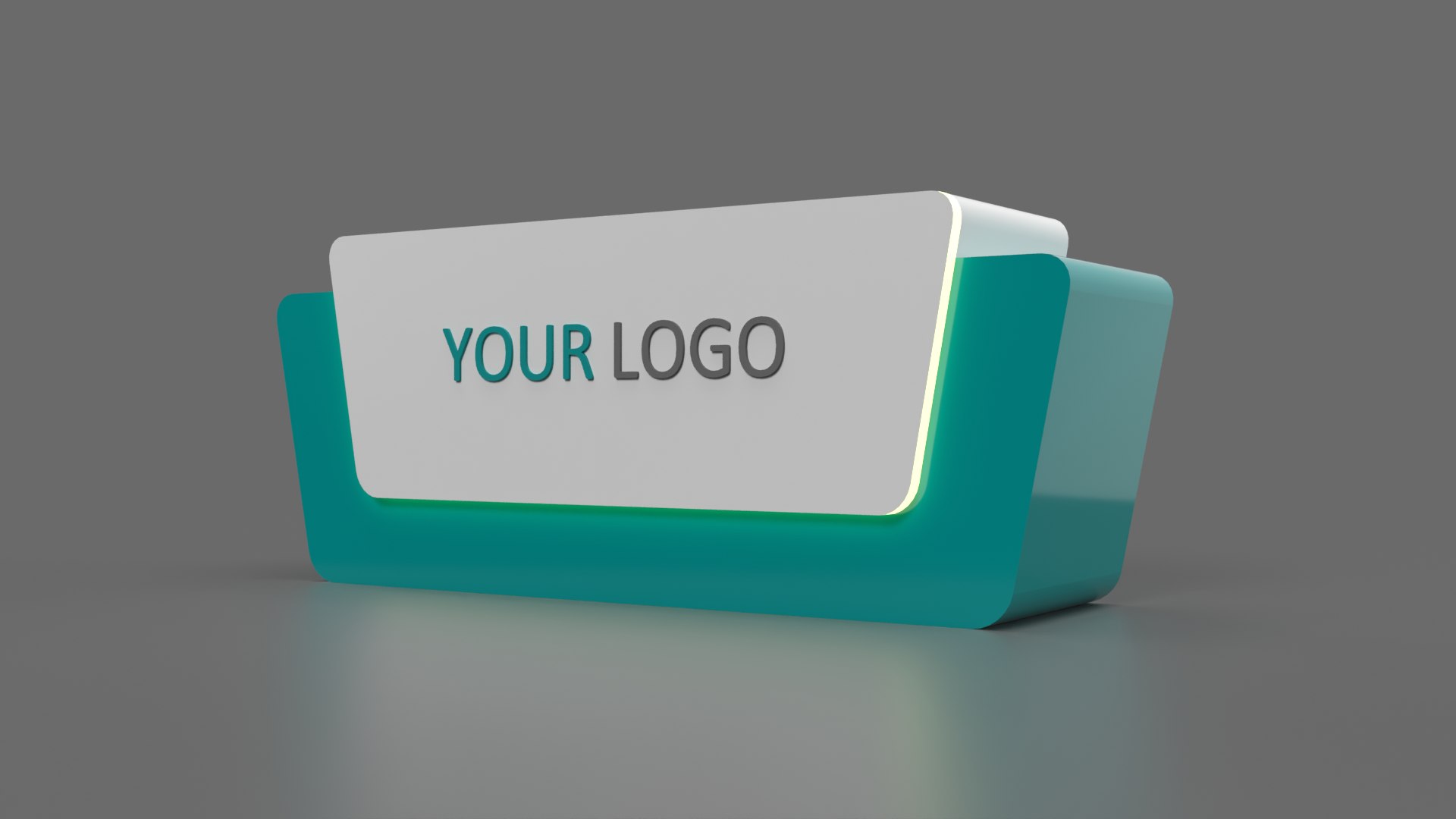 3D Reception Counter - TurboSquid 2286349