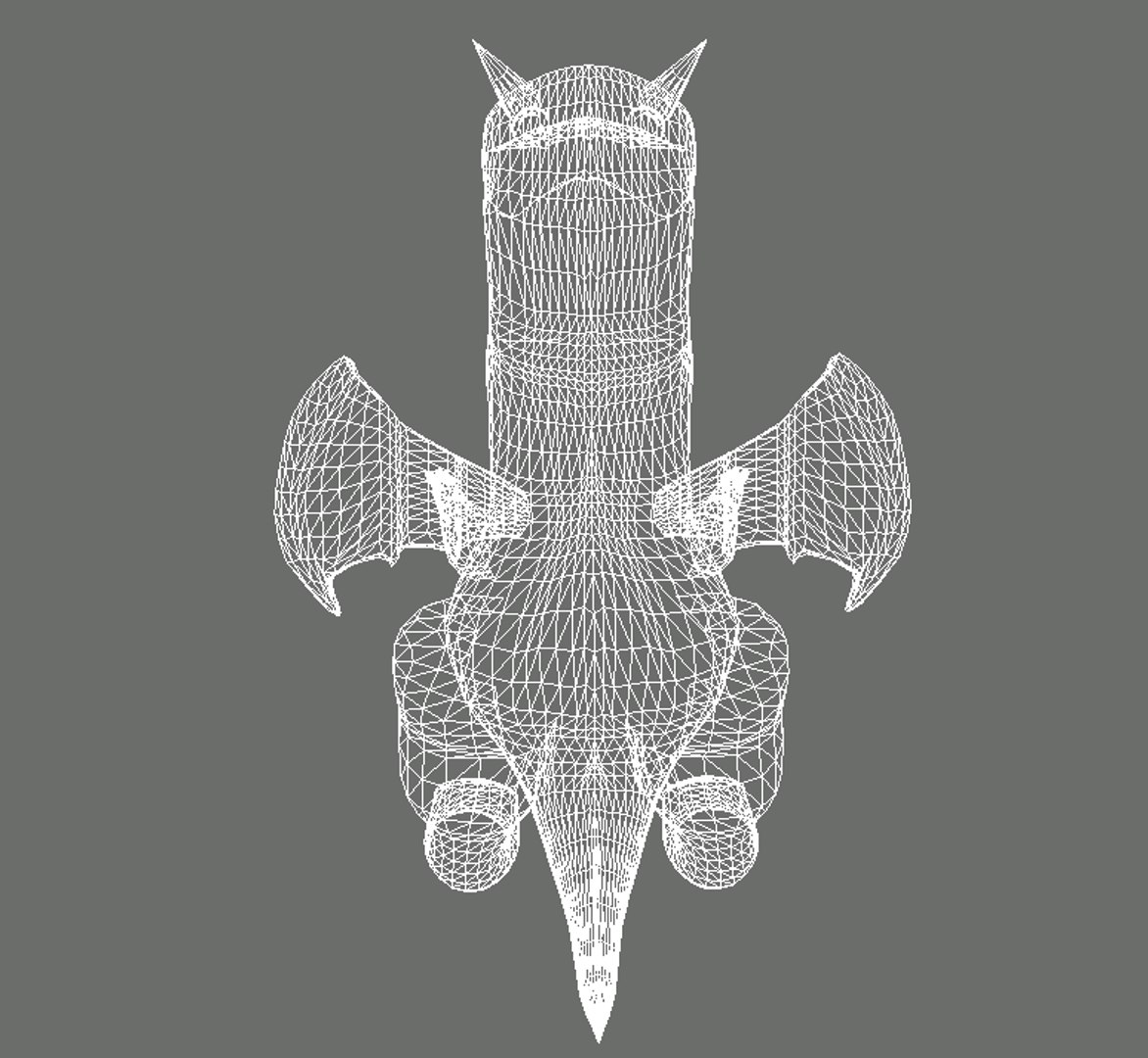 3d Mini Dragon Model