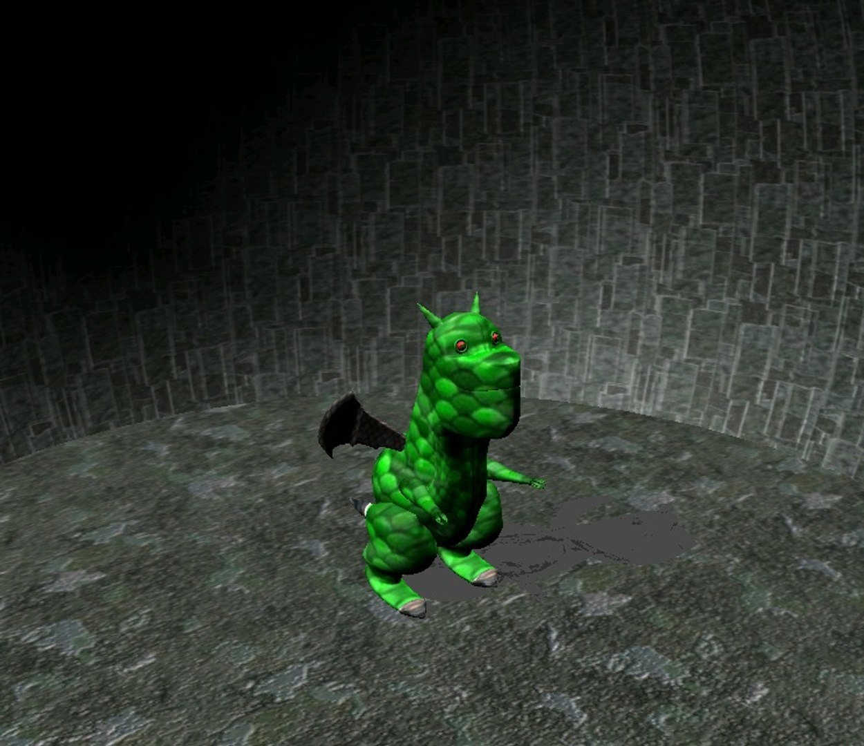 3d Mini Dragon Model