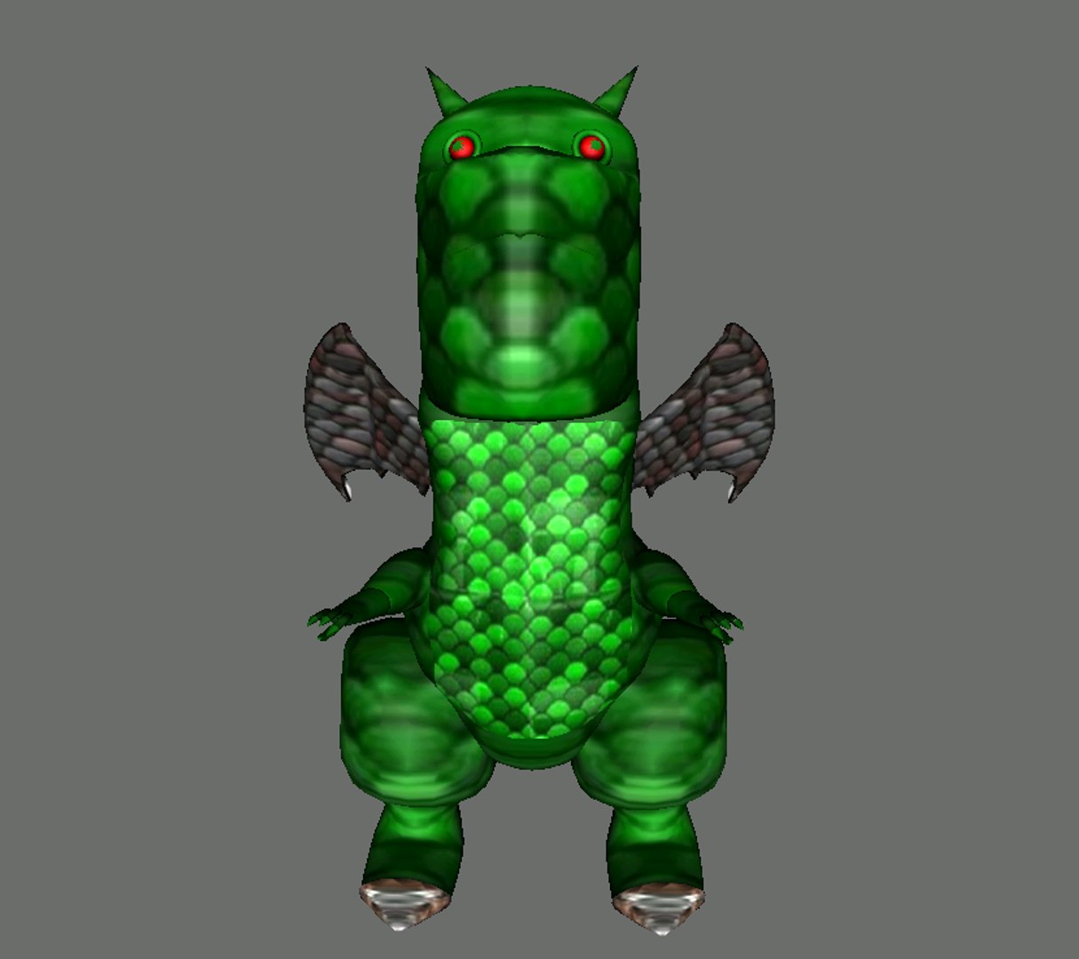 3d Mini Dragon Model