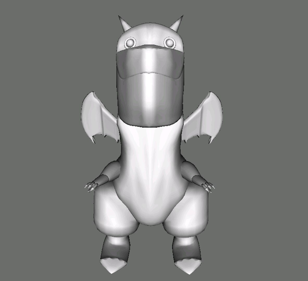 3d Mini Dragon Model