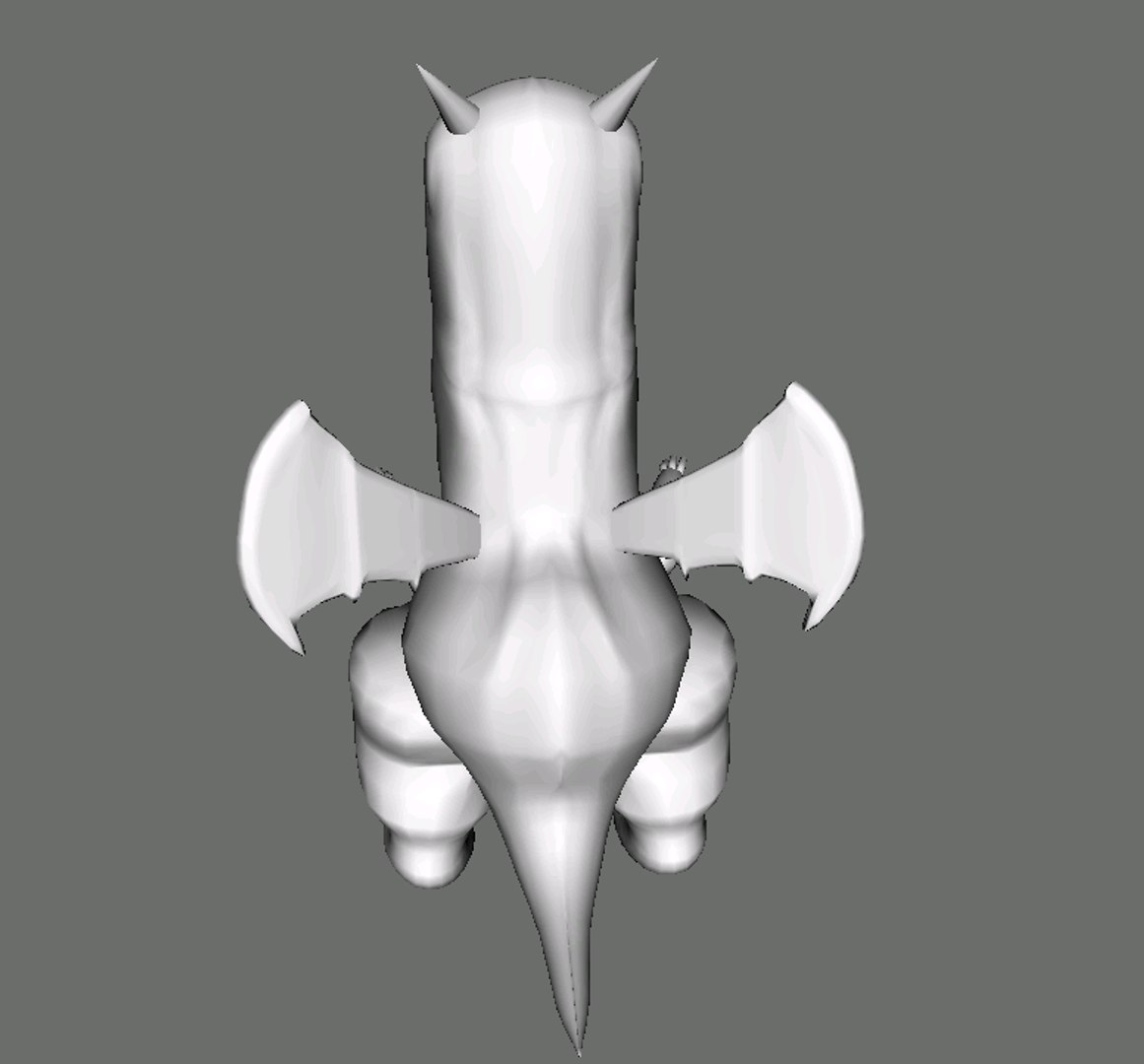 3d Mini Dragon Model