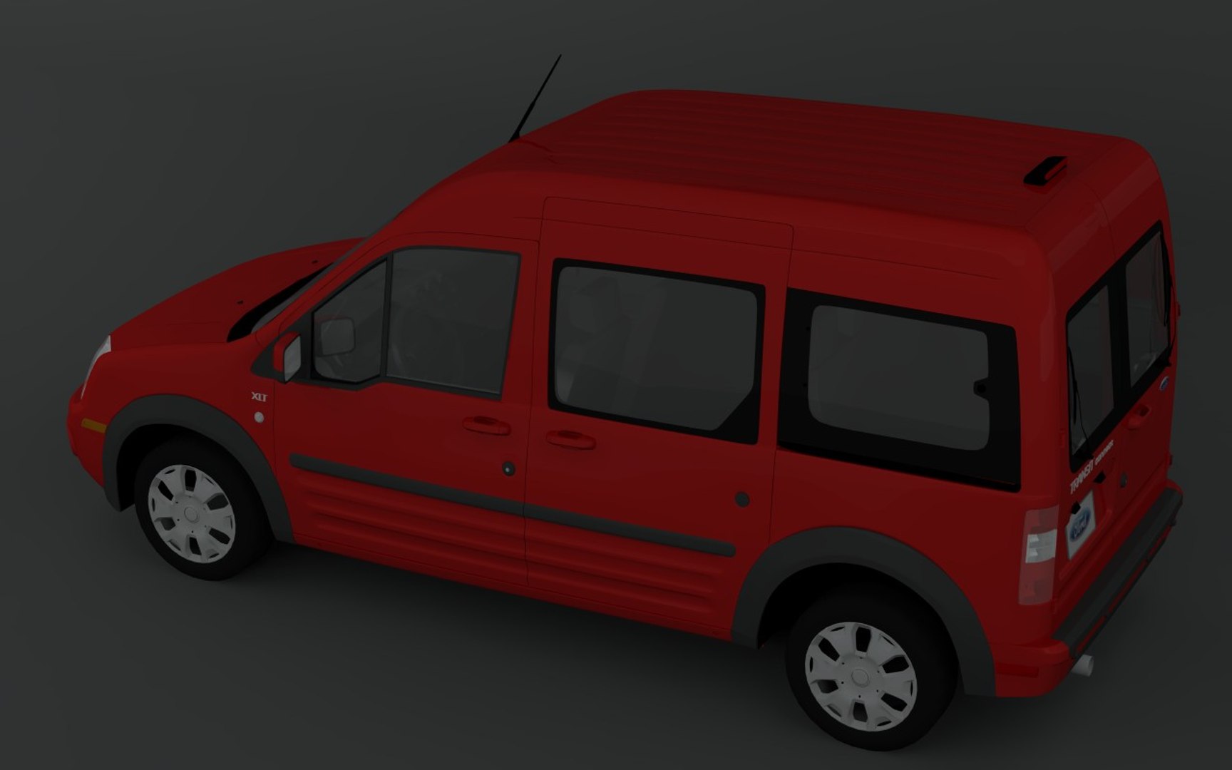 3d Transit Connect Xlt