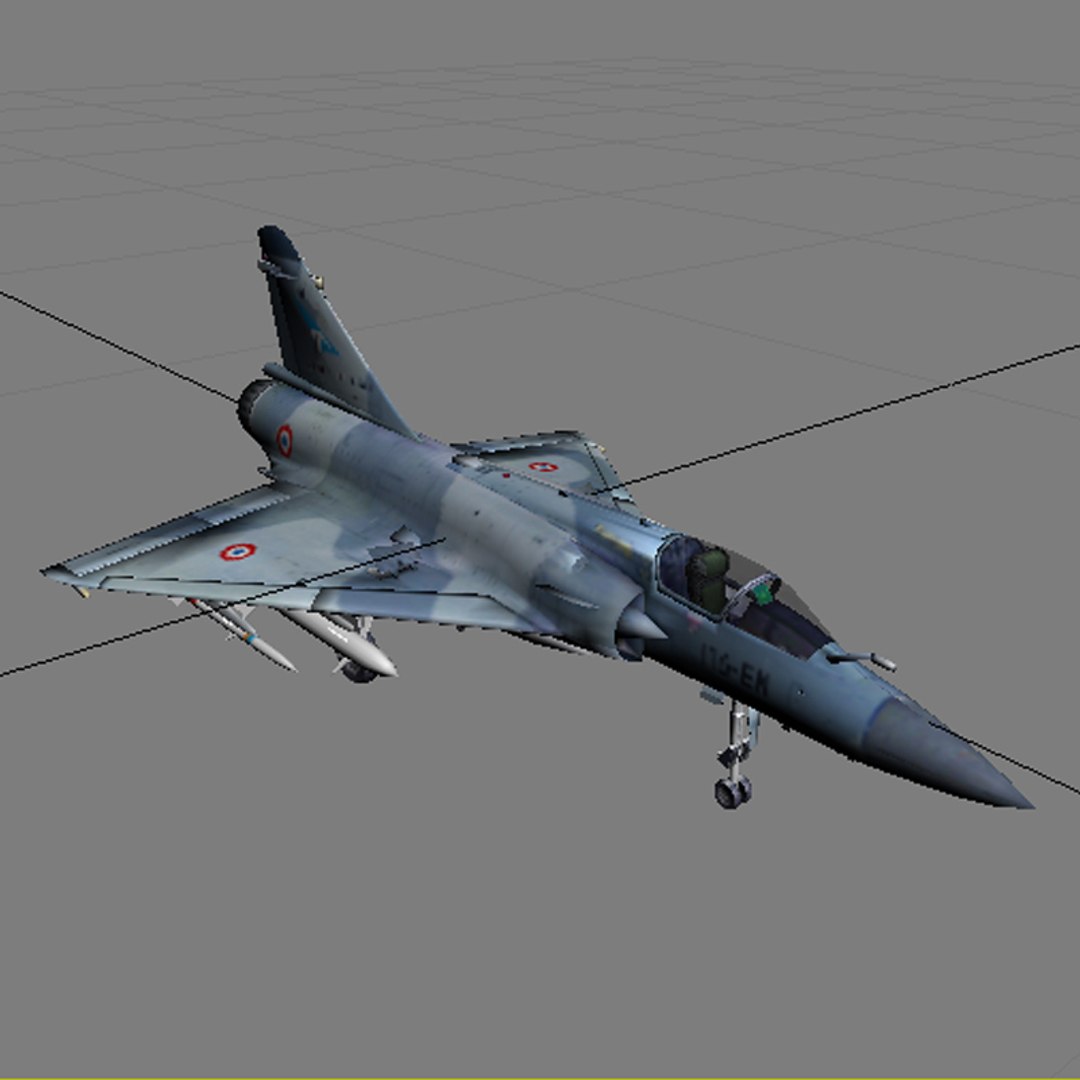 3D Model Mirage 2000 France - TurboSquid 1849414