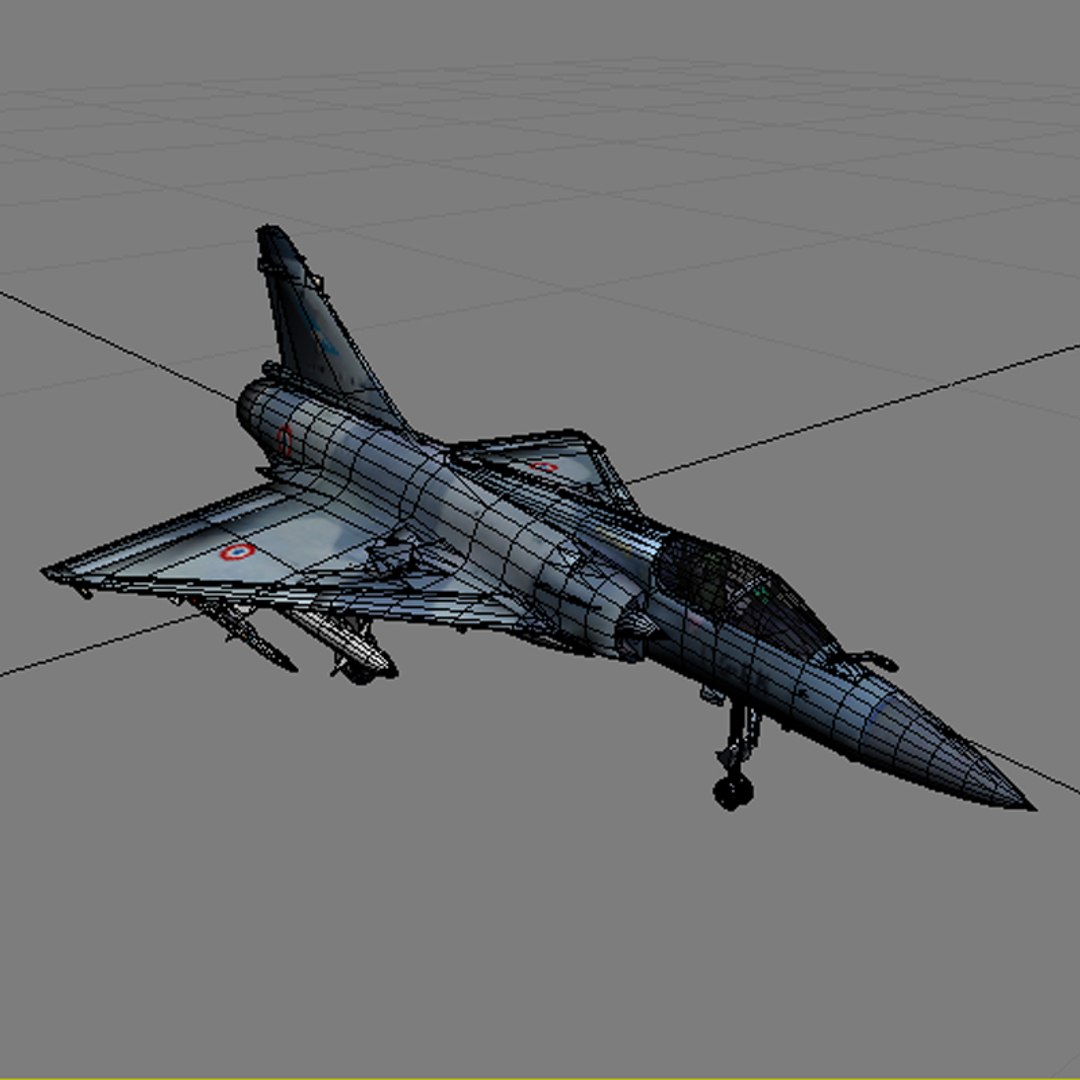 3D Model Mirage 2000 France - TurboSquid 1849414