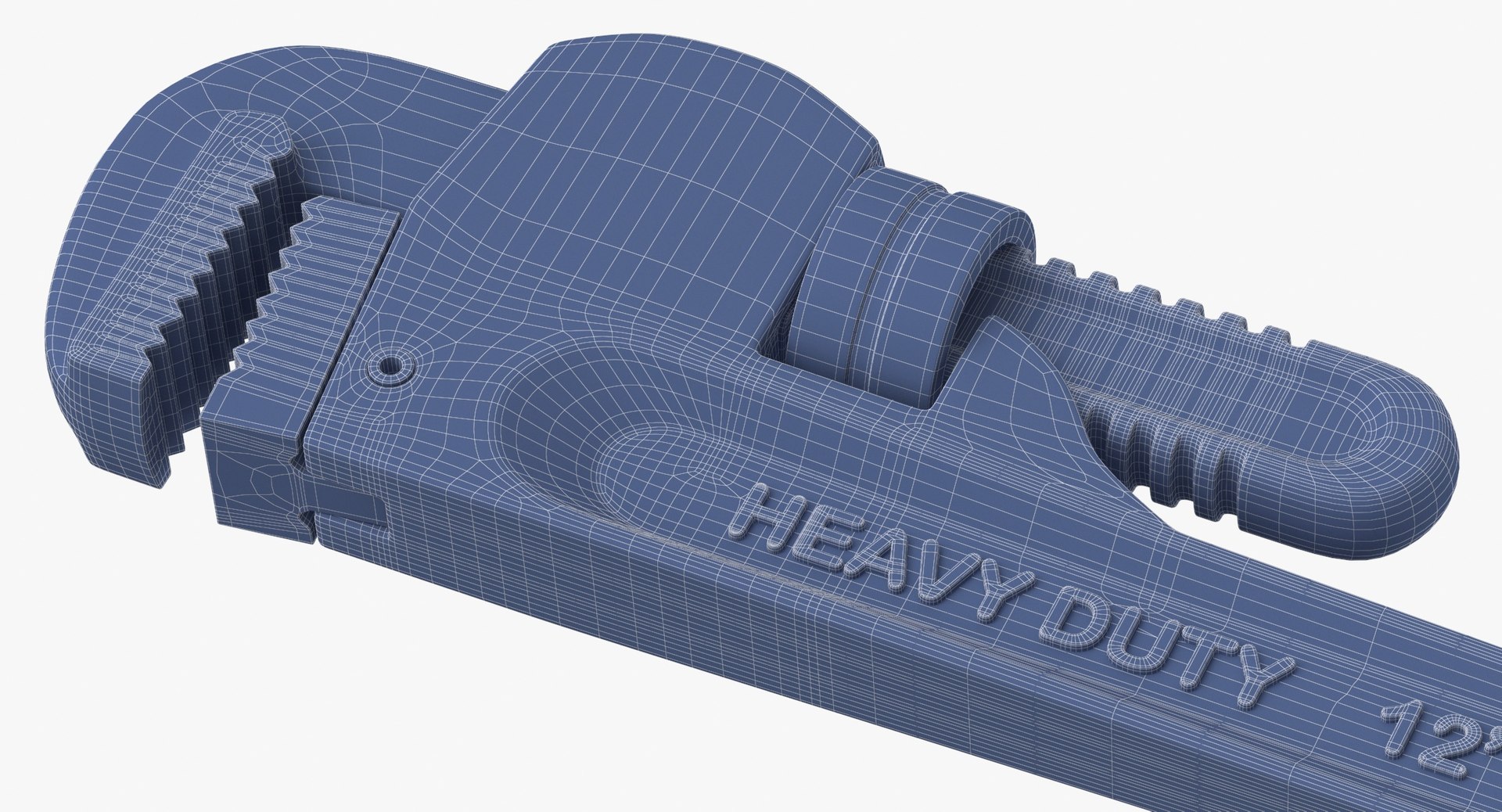 3D Pipe Wrench 03 Clean and Dirty model - TurboSquid 2105496