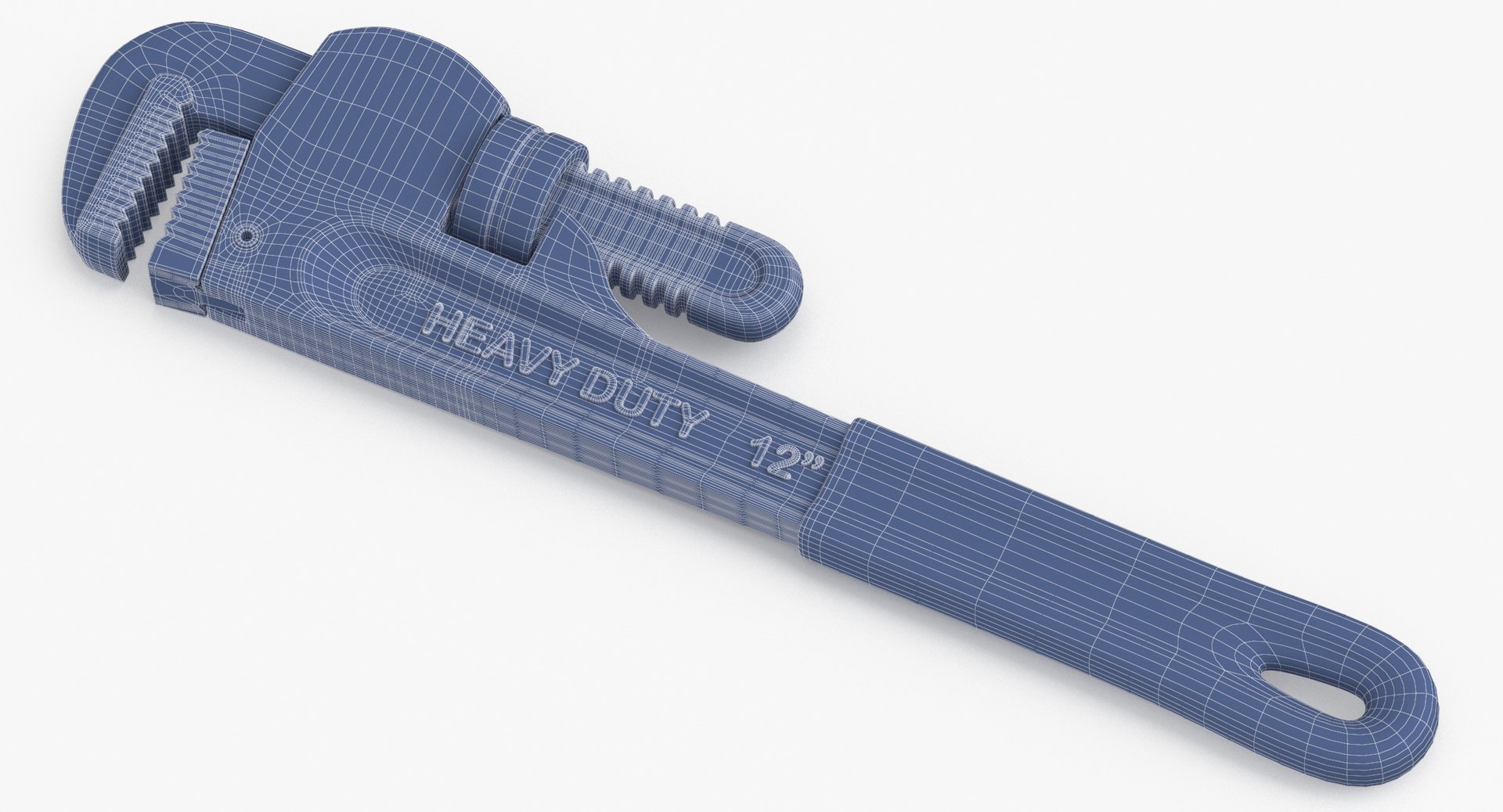 3D Pipe Wrench 03 Clean And Dirty Model - TurboSquid 2105496
