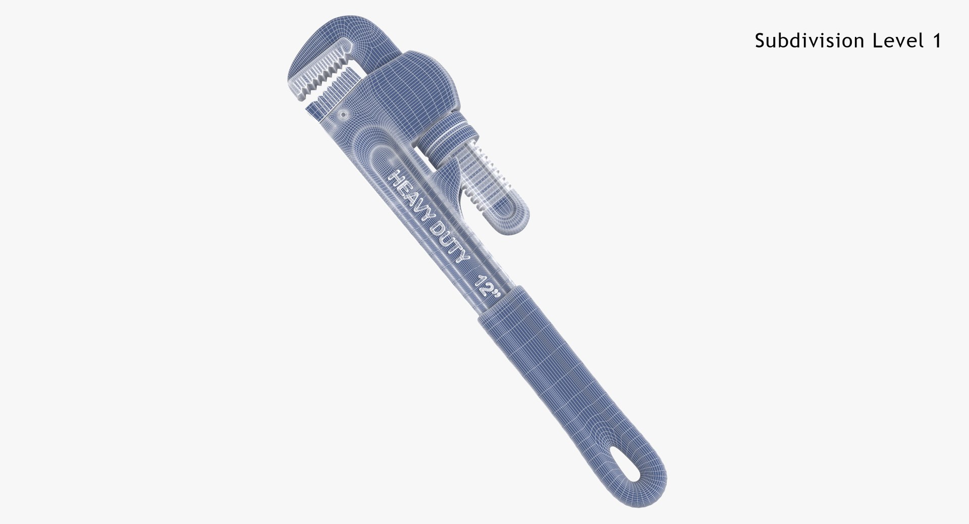 3D Pipe Wrench 03 Clean and Dirty model - TurboSquid 2105496