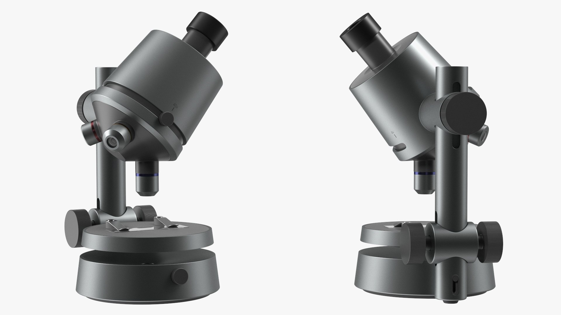 3D Transmitted Light Microscope Gray model - TurboSquid 2070508