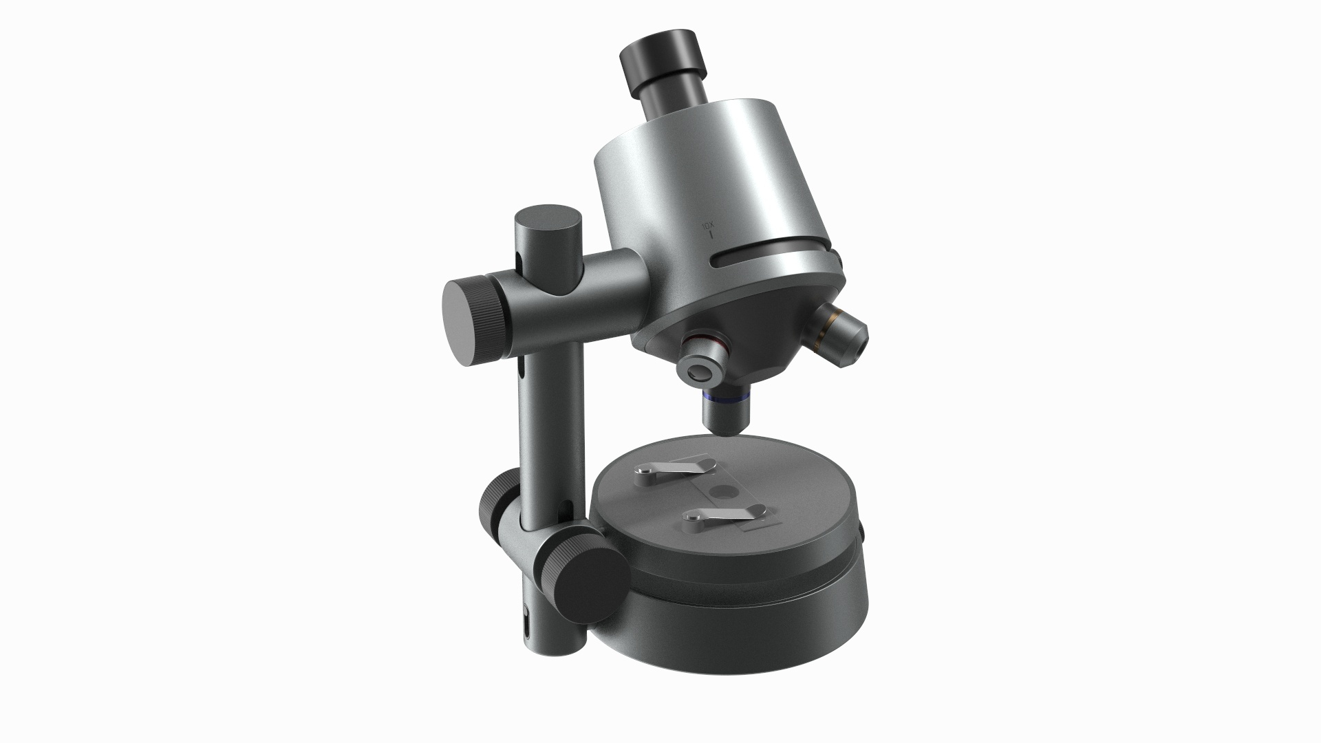 3D Transmitted Light Microscope Gray model - TurboSquid 2070508