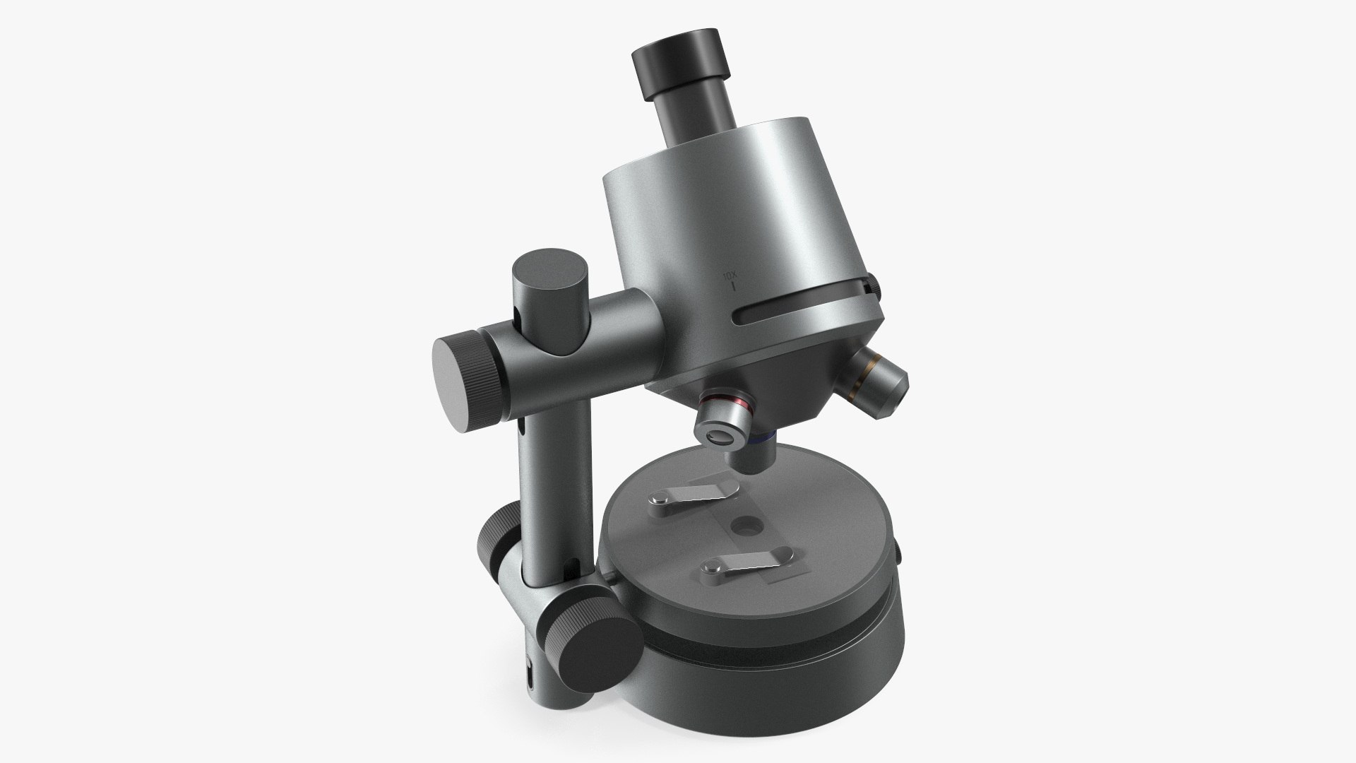 3D Transmitted Light Microscope Gray model - TurboSquid 2070508