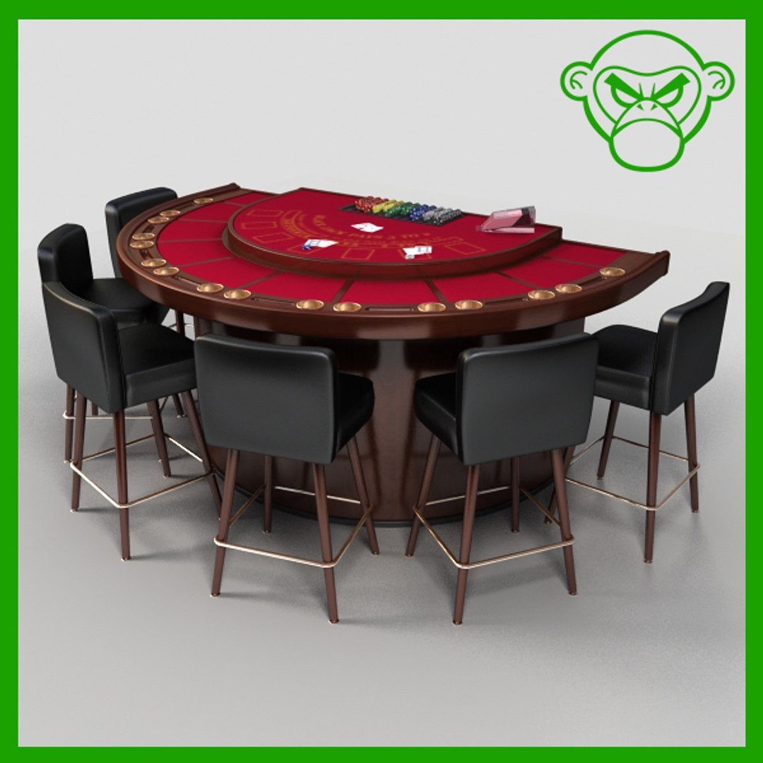 Blackjack Table Stools Max