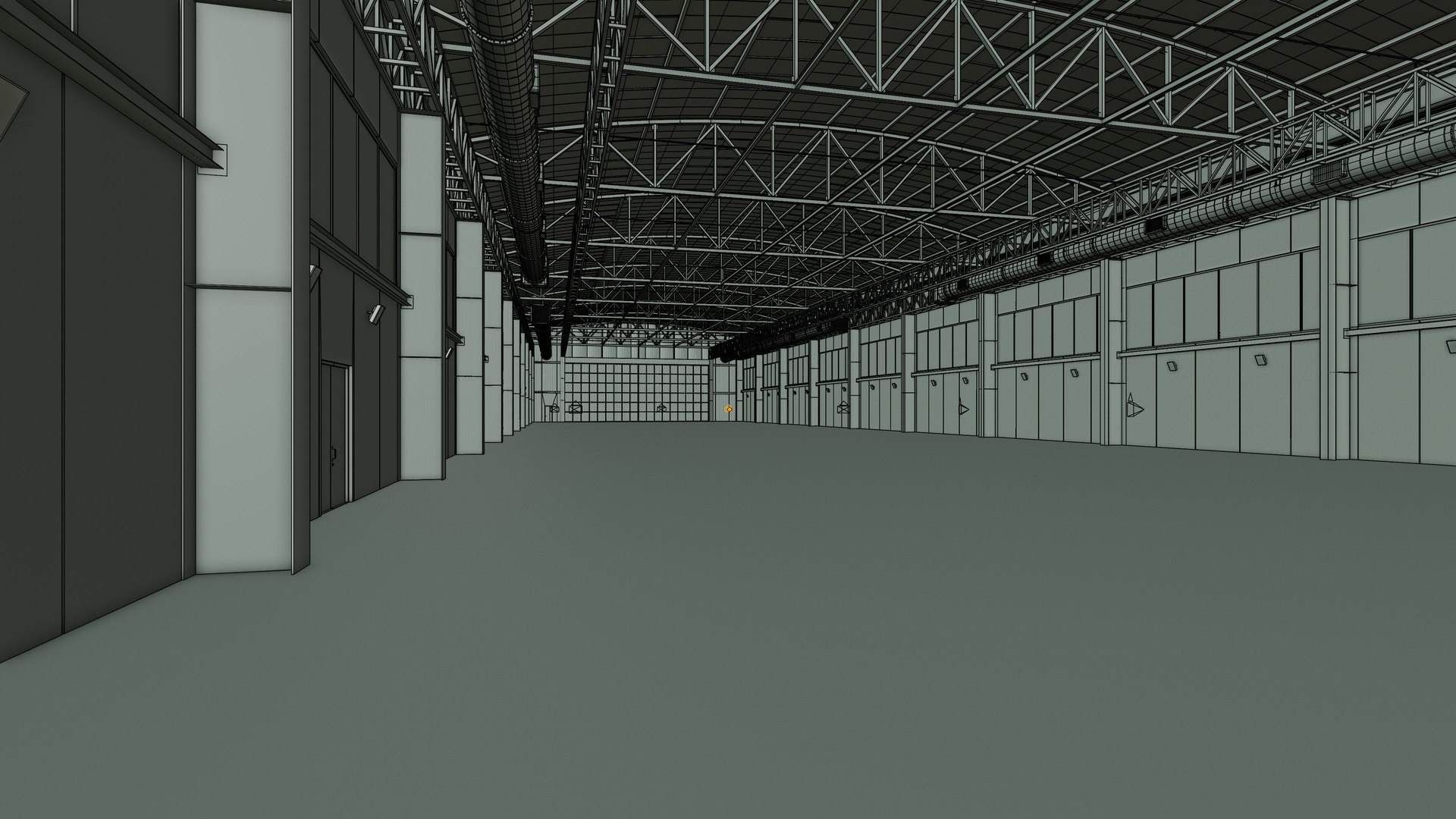 3D Airplane Hangar Interior 16 - TurboSquid 2140503