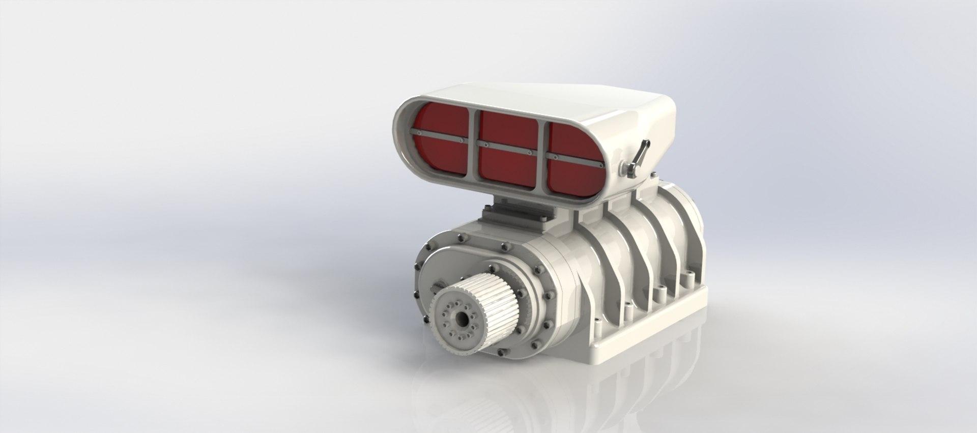 Supercharger 3D Model - TurboSquid 1651304