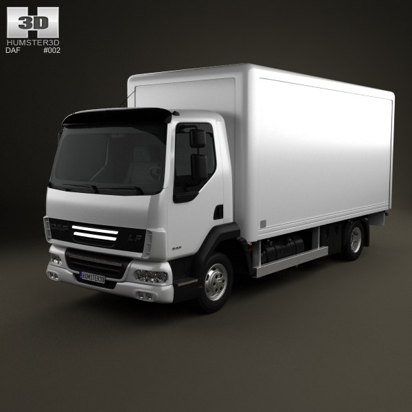 DAF Trucks 3D Models for Download | TurboSquid