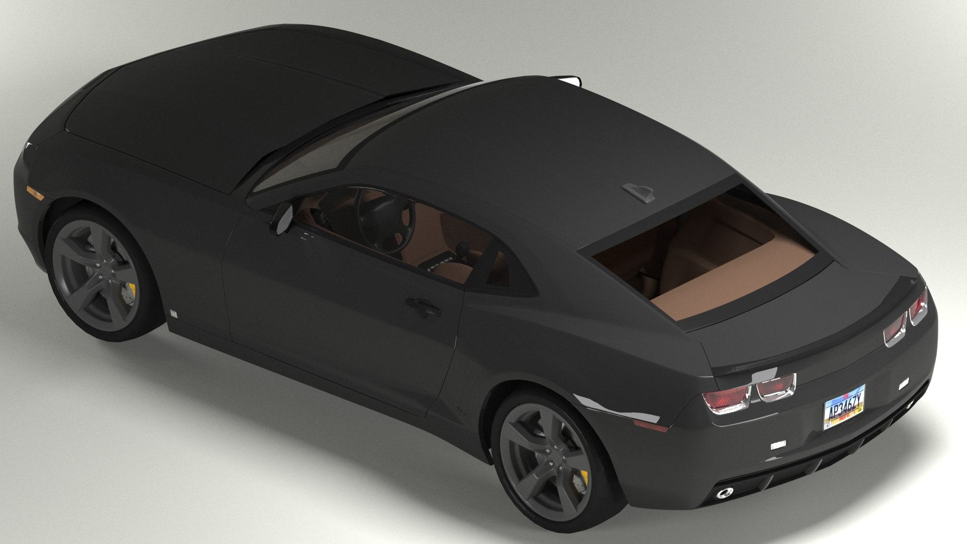 Camaro Car Model - TurboSquid 2201167