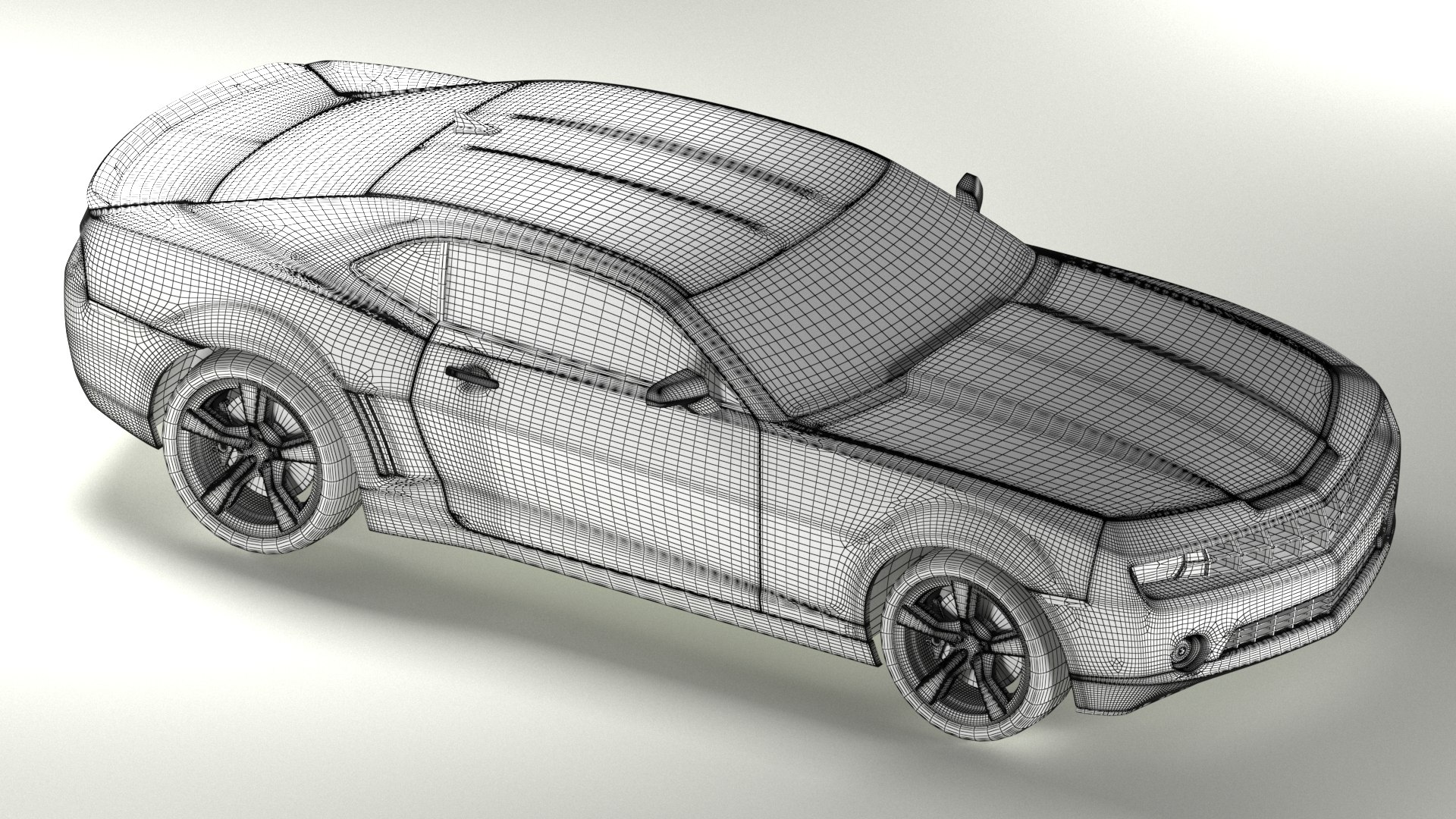 Camaro Car Model - TurboSquid 2201167