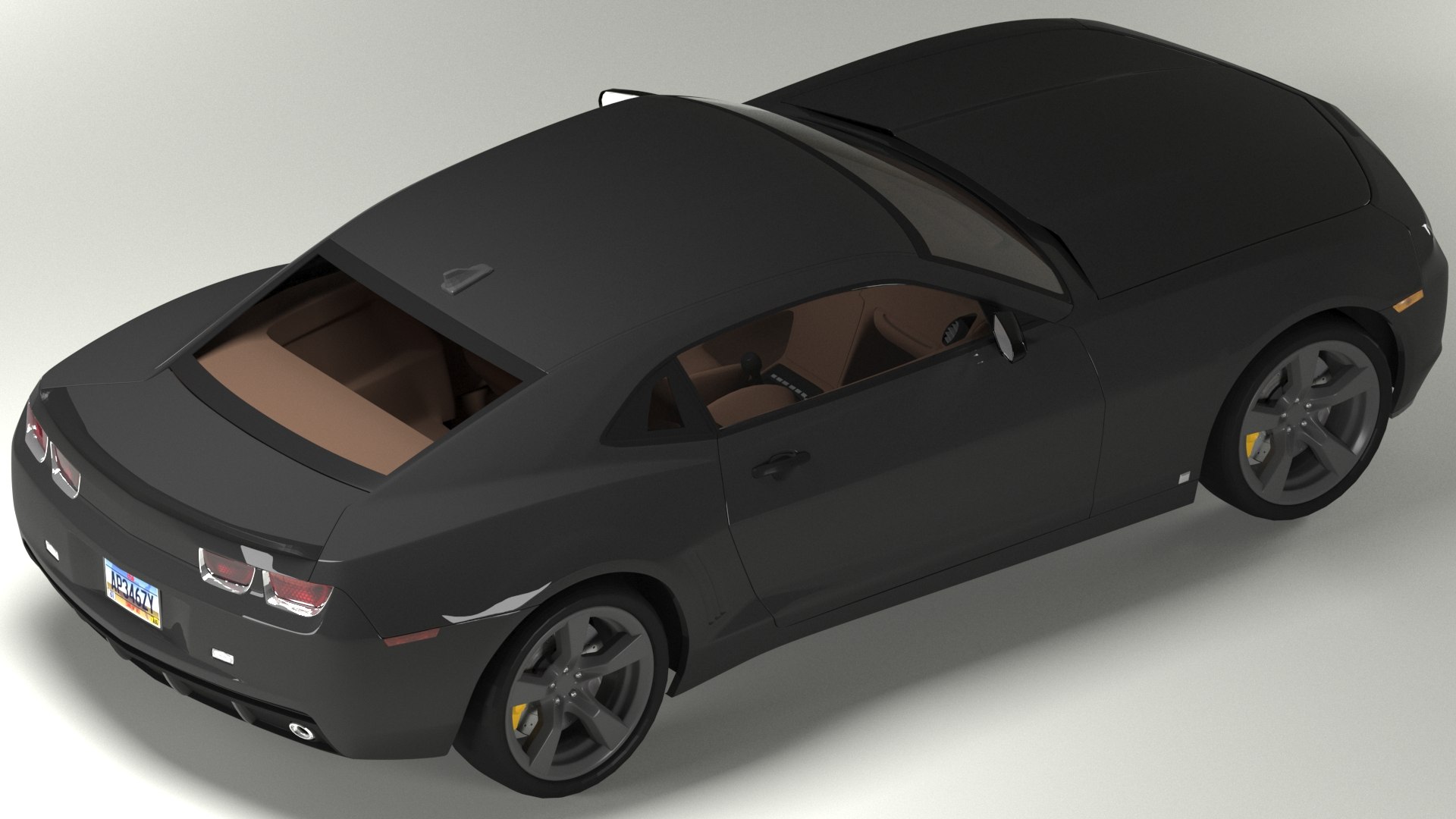 Camaro Car Model - TurboSquid 2201167