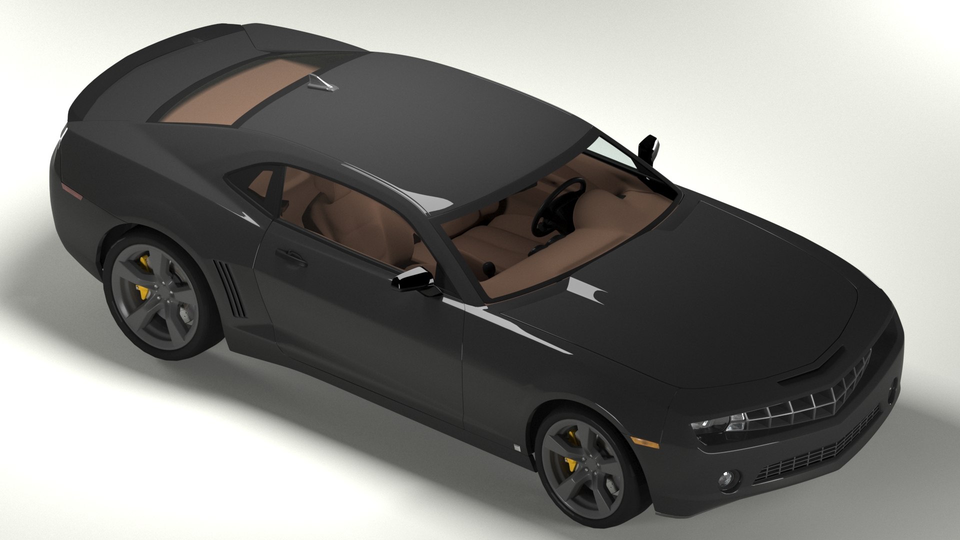 Camaro Car Model - TurboSquid 2201167