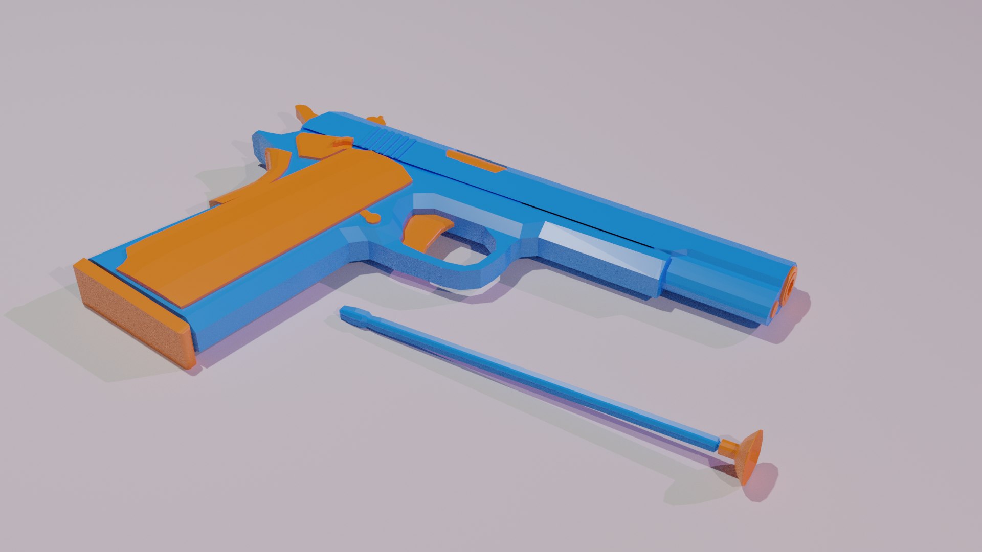 Toy Gun 3D Model - TurboSquid 1607935