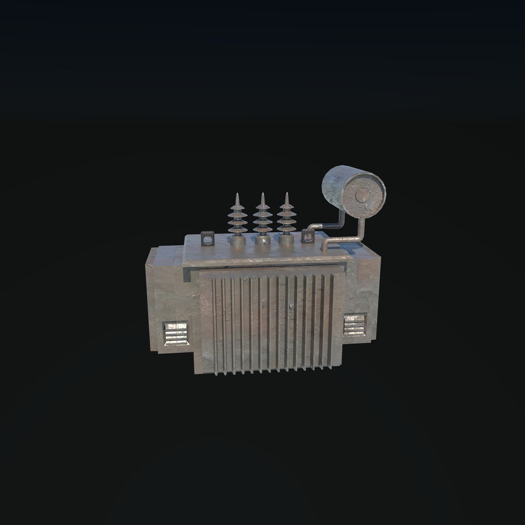 3D Model Power Transformer 3D Model - TurboSquid 2352839