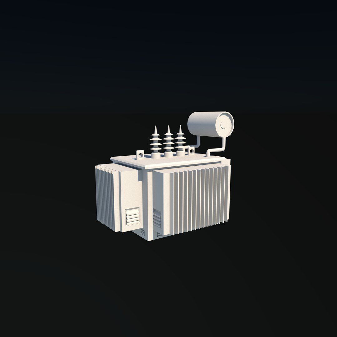3D Model Power Transformer 3D Model - TurboSquid 2352839