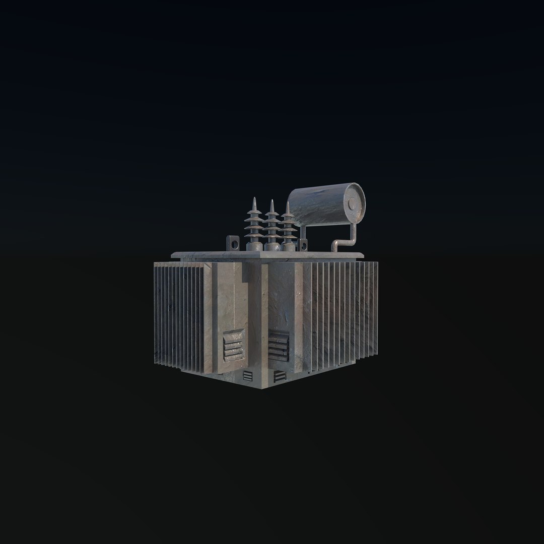 3D Model Power Transformer 3D Model - TurboSquid 2352839