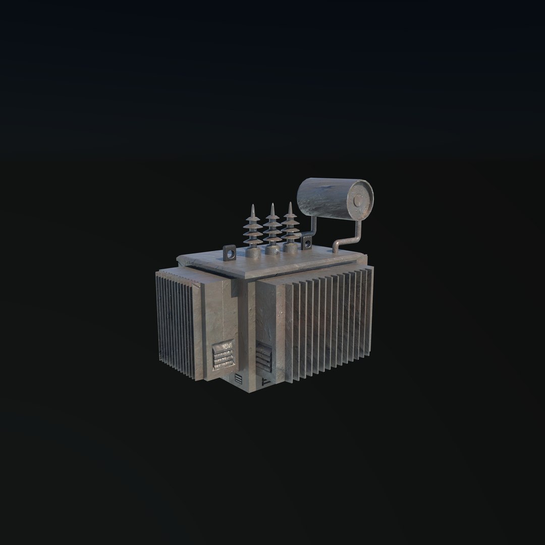3D Model Power Transformer 3D Model - TurboSquid 2352839