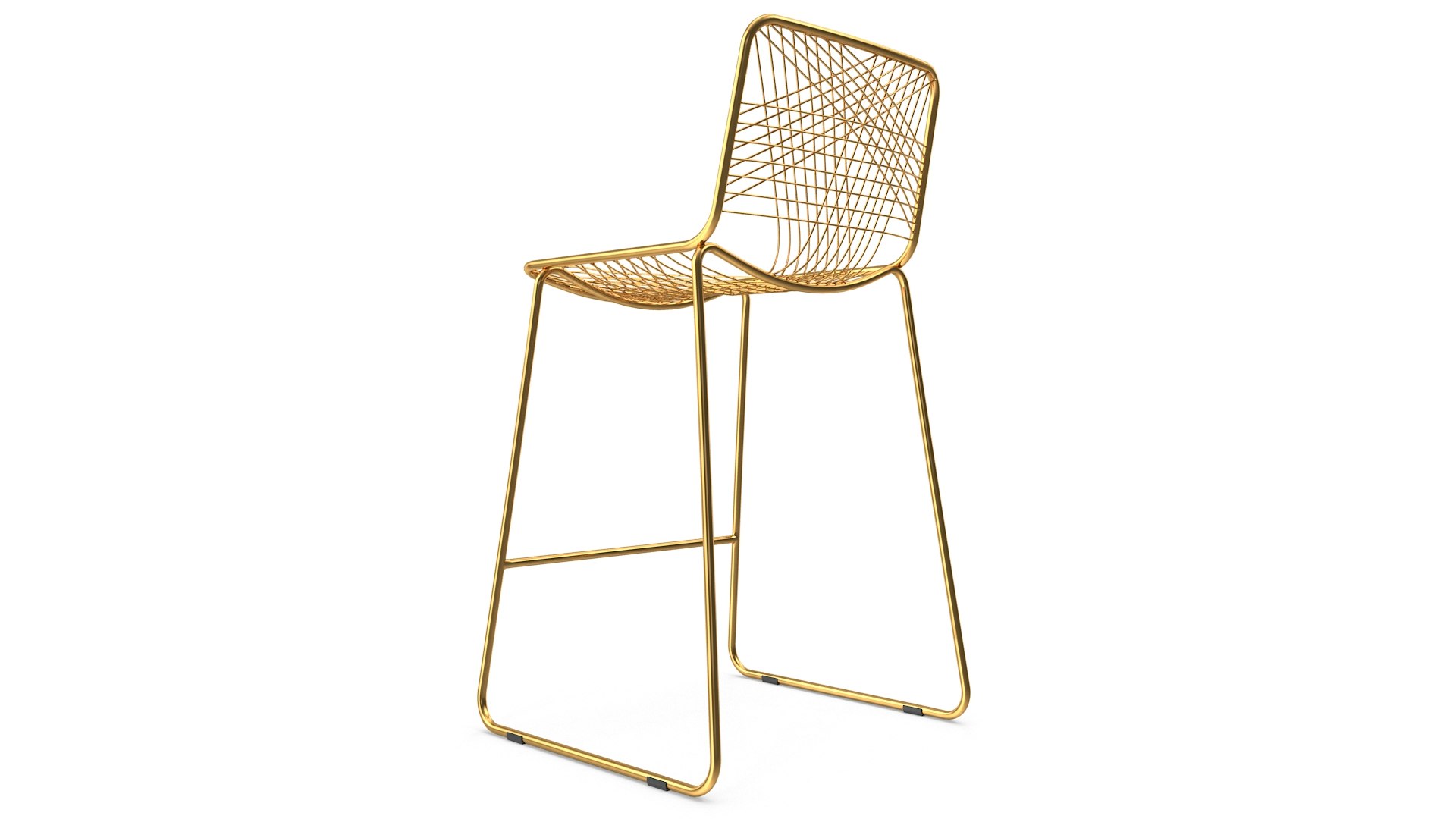 Golden Chair v2 model - TurboSquid 1992515