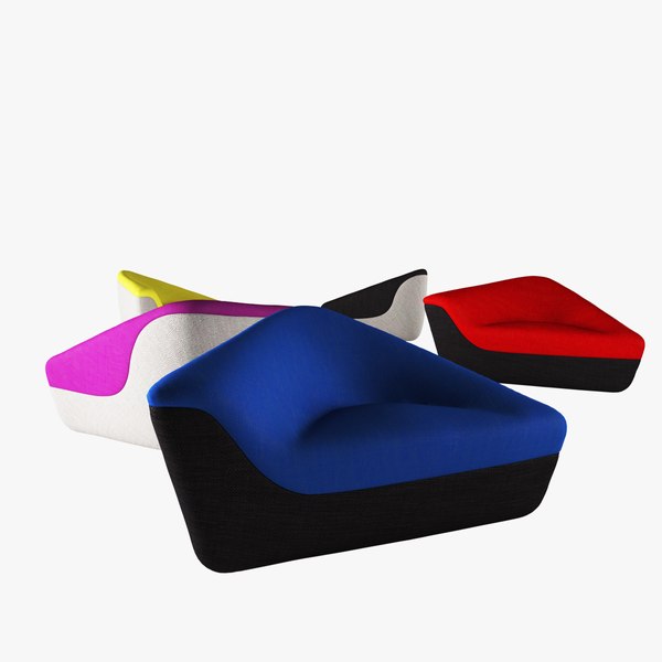 3d model seating stones