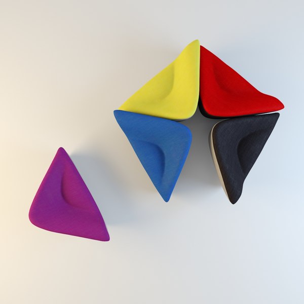 3d model seating stones