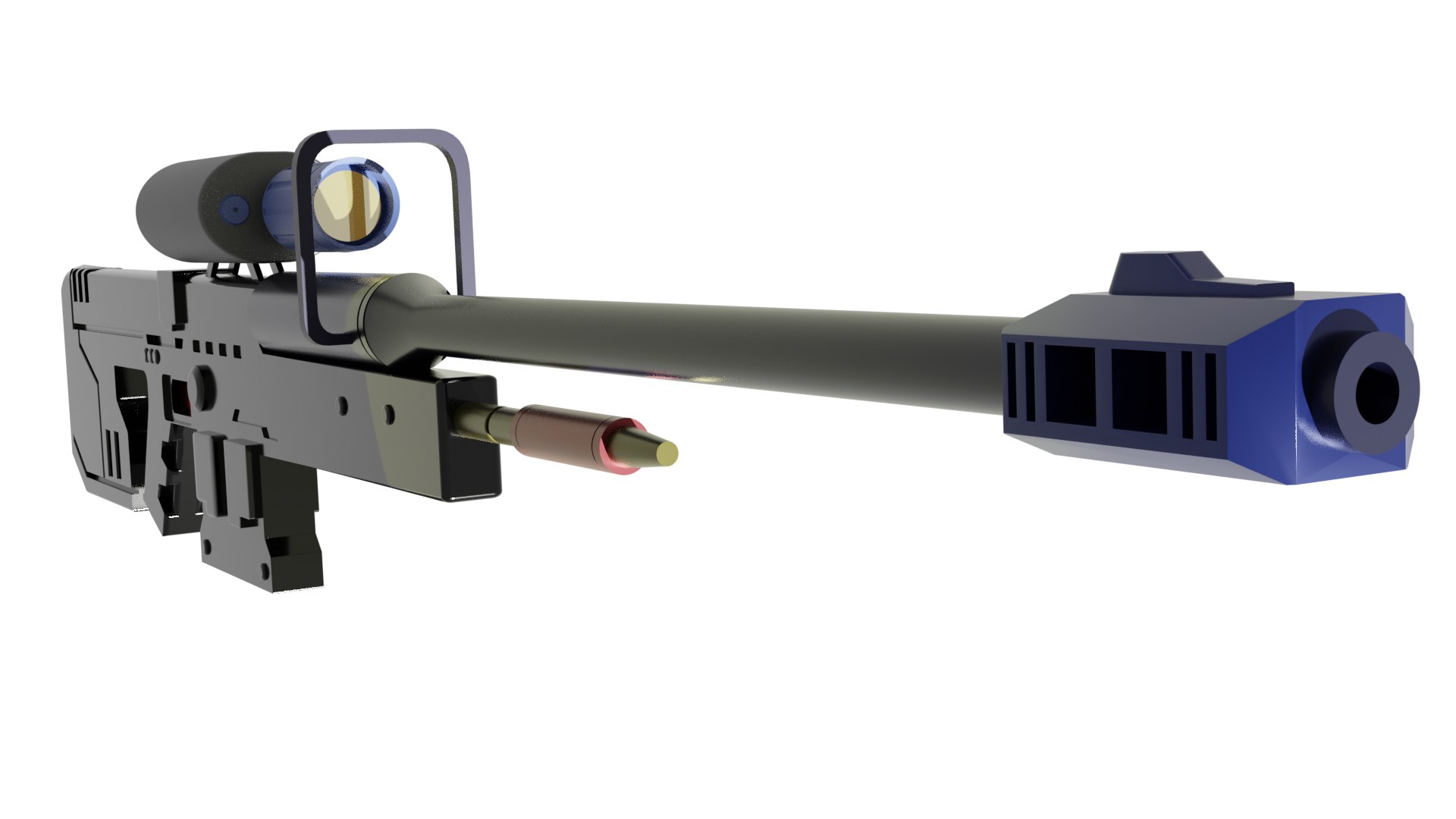 Free 3D Sniper Rifle Model - TurboSquid 1528220
