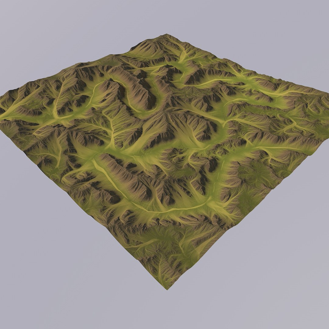Great Valley Model - TurboSquid 1260228