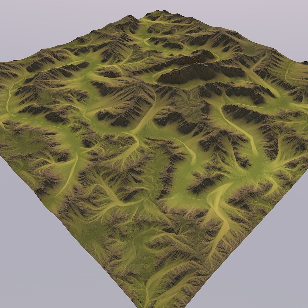 Great Valley Model - TurboSquid 1260228