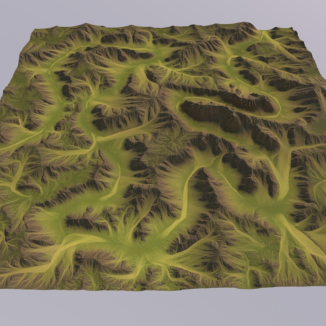 Great Valley Model - TurboSquid 1260228