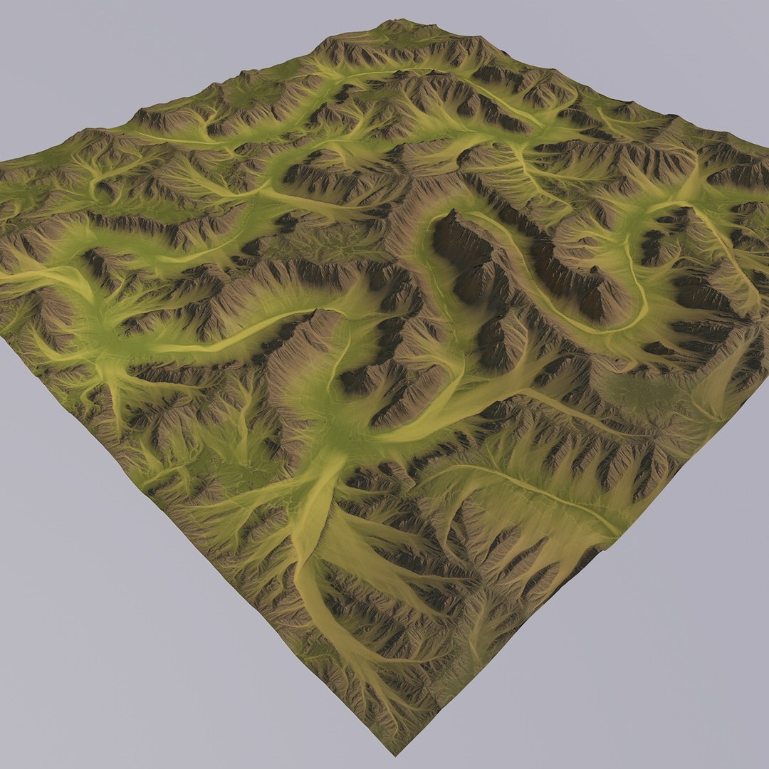 Great Valley Model - TurboSquid 1260228