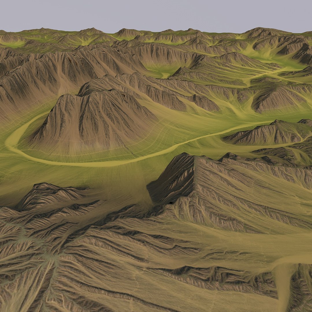 Great Valley Model - TurboSquid 1260228