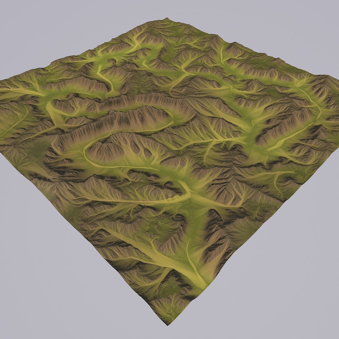 Great Valley Model - TurboSquid 1260228