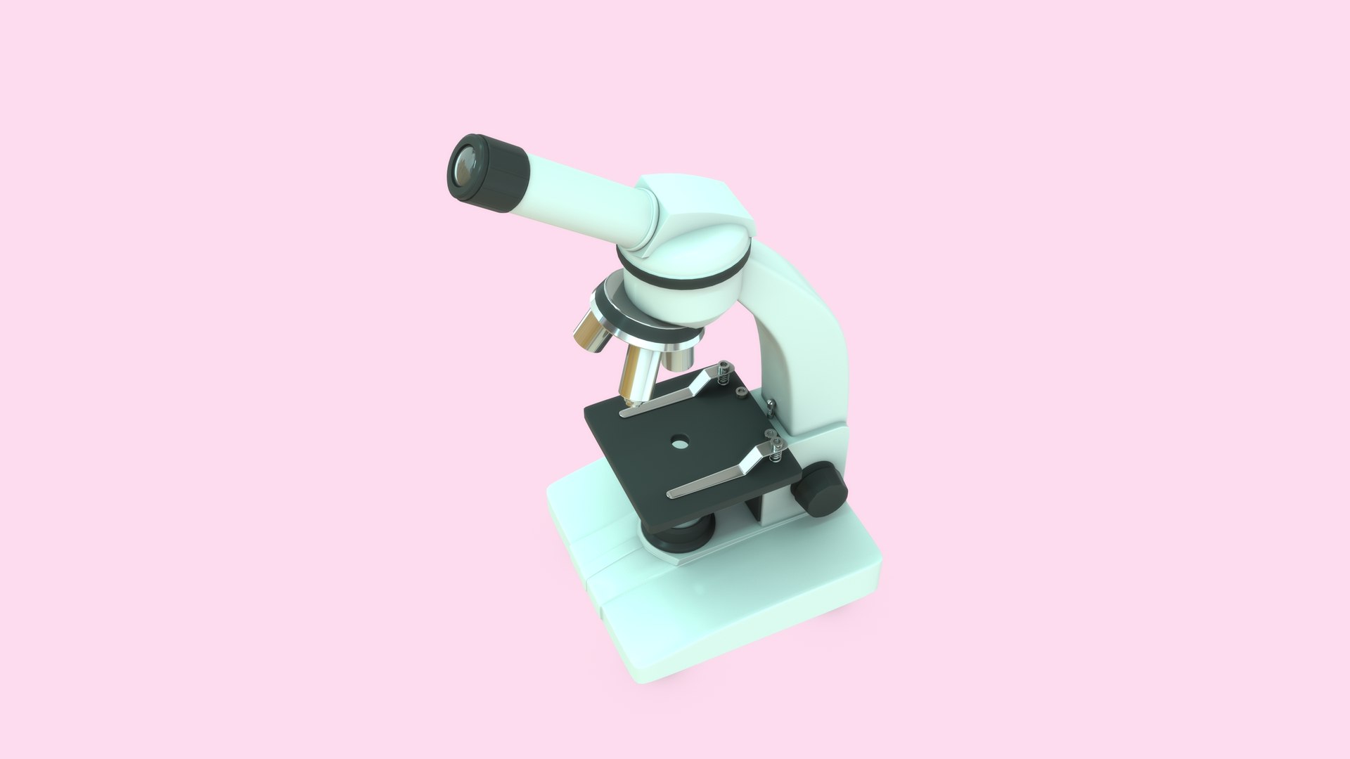 3D Microscope Model - TurboSquid 2186296