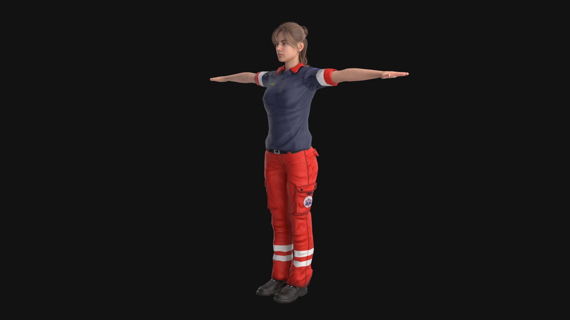 Paramedic Rigged 3D Model - TurboSquid 2256299