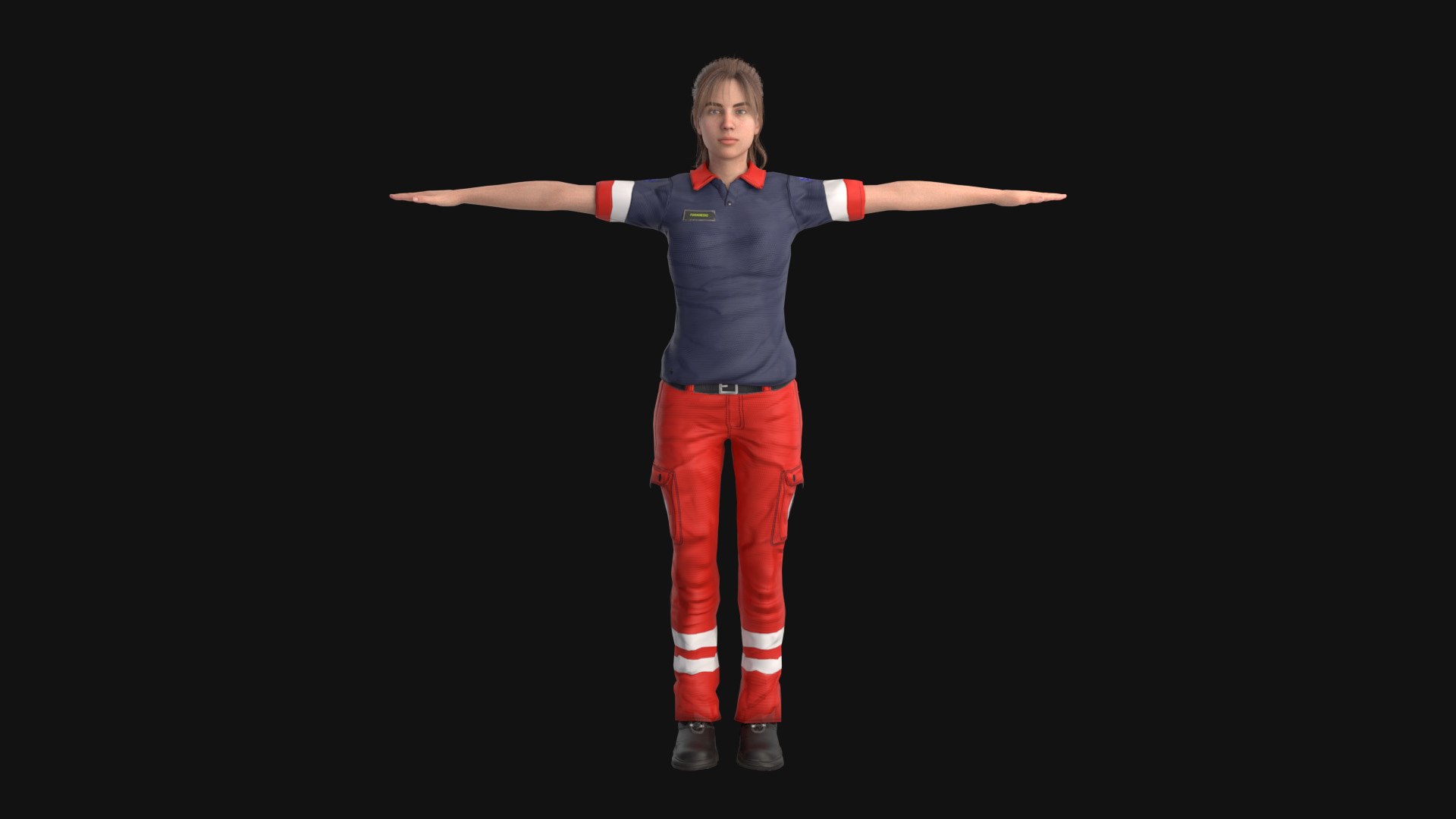 Paramedic Rigged 3D Model - TurboSquid 2256299