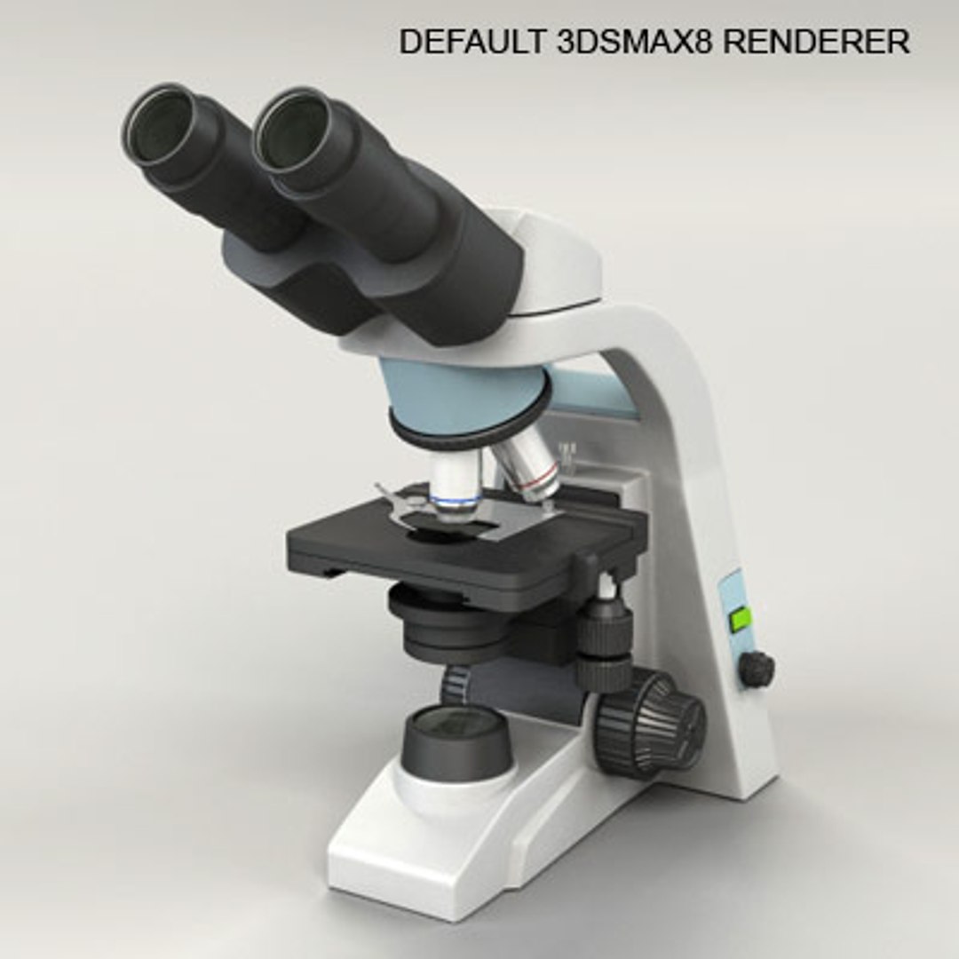 Lab Equipment Microscope - 3d Model